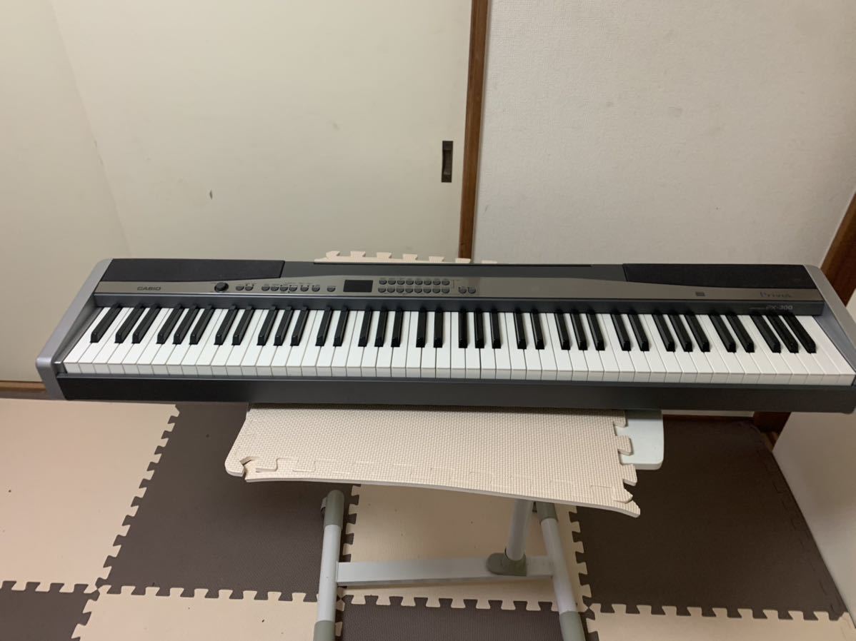 【傷や汚れあり】CASIO カシオ Privia PX-300 電子ピアノ ジャンクの落札情報詳細 - ヤフオク落札価格検索 オークフリー
