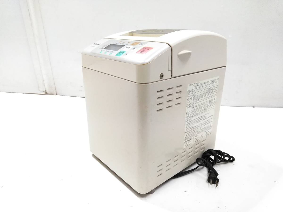 【目立った傷や汚れなし】 National ナショナル SD-BT102 イースト自動投入 一斤タイプ 自動ホームベーカリー 1122-1A ＠100 の落札情報詳細 - ヤフオク落札価格検索 ...