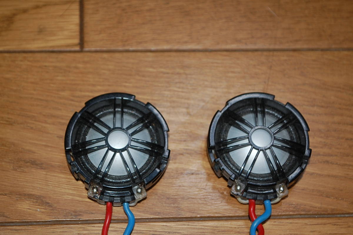 【目立った傷や汚れなし】MERIDIAN ツイーター 左右セットGenuine Jaguar Land Rover MERIDIAN ...