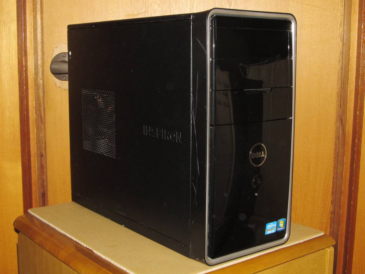 【やや傷や汚れあり】 即決 DELL Inspiron 620MT/Core i3-2100 3.1GHz/4GB/HDD1TB/Win10 ...