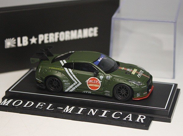 【未使用】 超希少！LB特注品！ 1/64 日産 NISSAN GT-R R35 LB Works Liberty Walk 零戦 High ...
