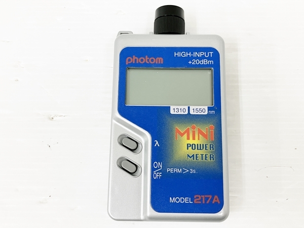 【全体的に状態が悪い】photom 217A 光パワーメーター テスター 計測器 ジャンク O6875044の落札情報詳細 - ヤフオク落札 ...