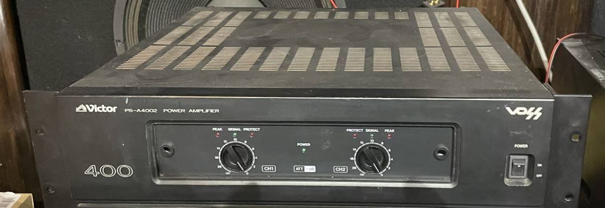 【やや傷や汚れあり】VOSS PS-A4002 ビクター JVC パワーアンプの落札情報詳細 - ヤフオク落札価格情報 オークフリー