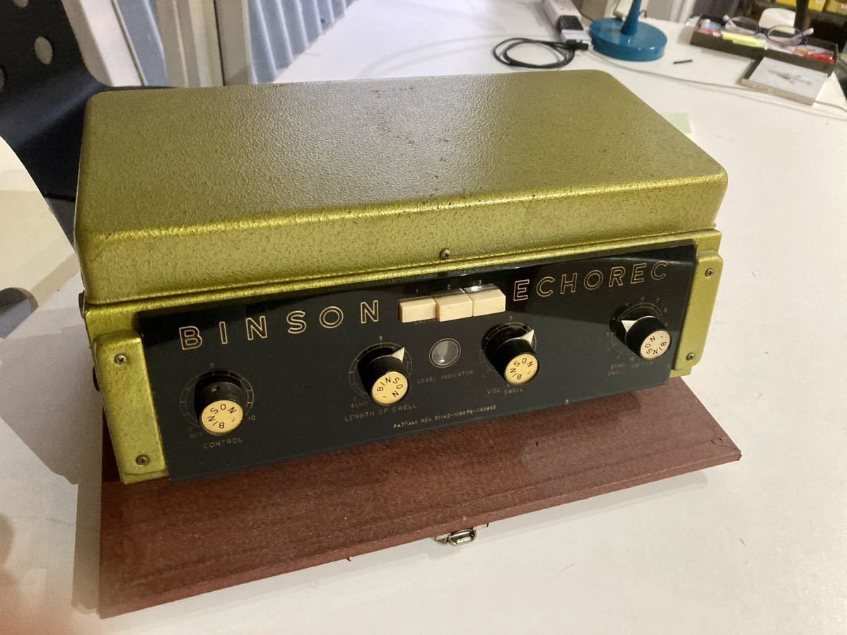 【傷や汚れあり】BINSON ECHOREC B2 1960sの落札情報詳細 - ヤフオク落札価格情報 オークフリー