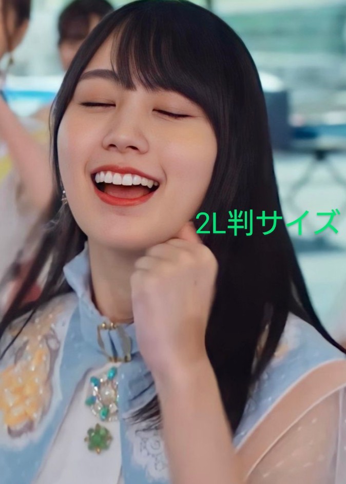 【未使用】早い者勝ち! レア セクシー ショット 乃木坂46 賀喜遥香 生写真 2L判サイズ 可愛い 歌唱姿 目を瞑り幸せそうな表情 綺麗な ...