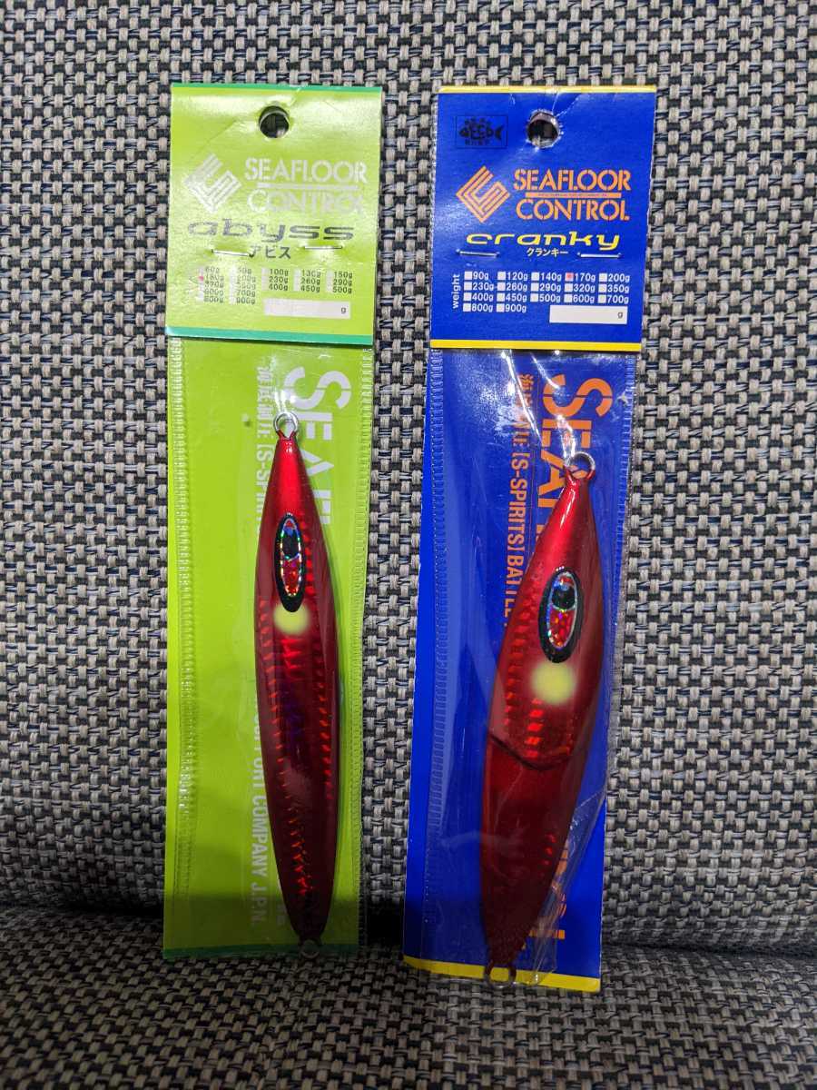 【未使用】シーフロアコントロール アビス180g クランキー170g 2本セット の落札情報詳細| ヤフオク落札価格情報 オークフリー