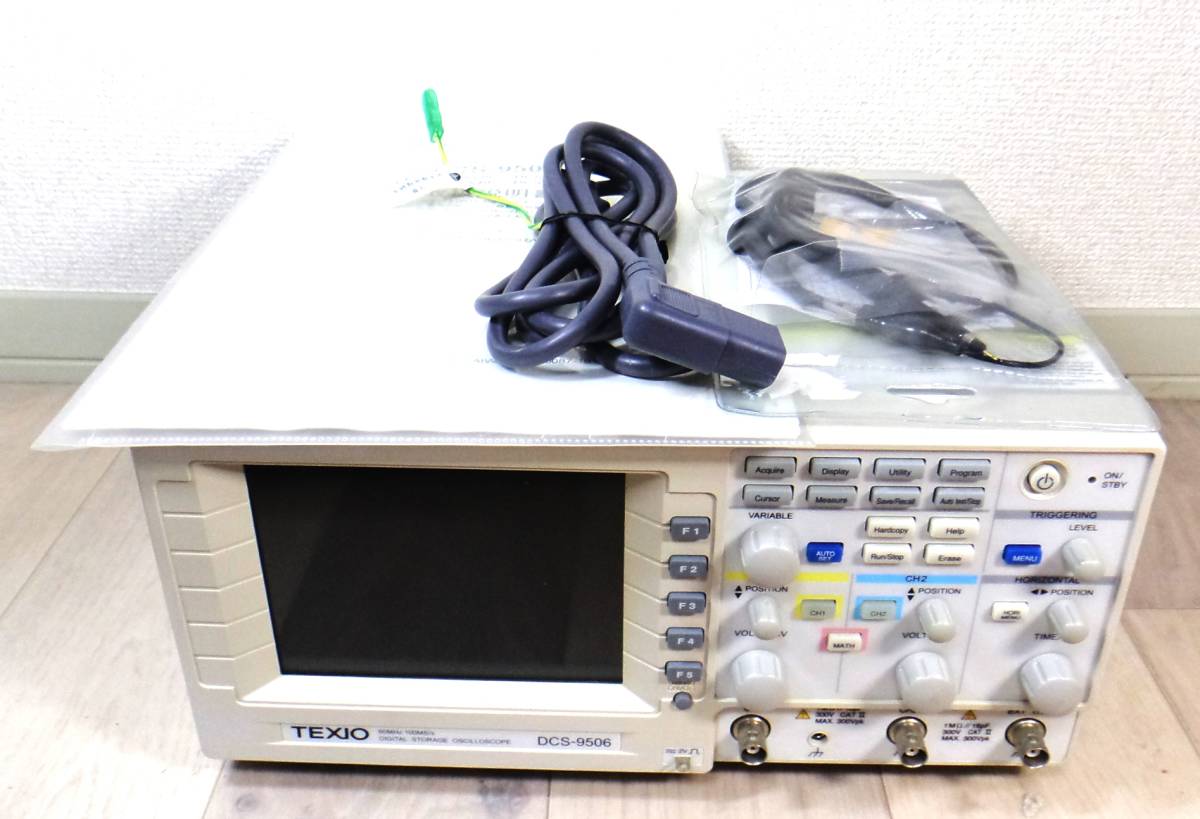 【傷や汚れあり】☆【1R0630-11】 TEXIO テクシオ デジタルオシロスコープ DCS-7510 50/60Hz ジャンク の落札情報 ...