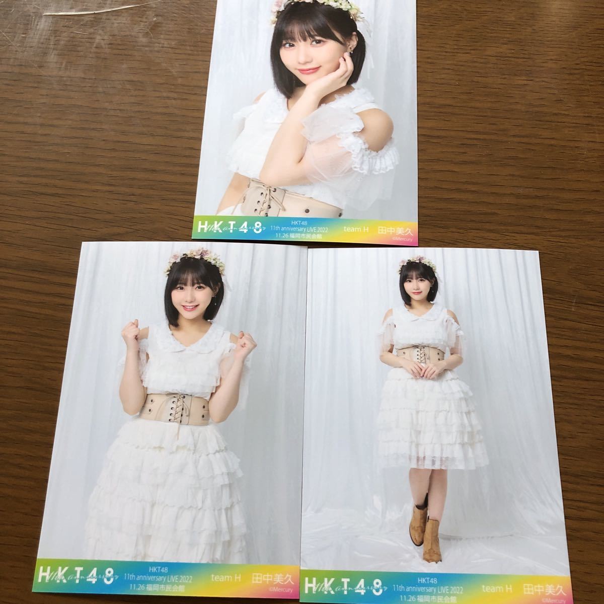【目立った傷や汚れなし】HKT48 11周年 LIVE 2022 11/26 福岡市民会館 会場 限定 生写真 3種コンプ 田中美久の落札情報詳細 - ヤフオク落札価格検索 オークフリー