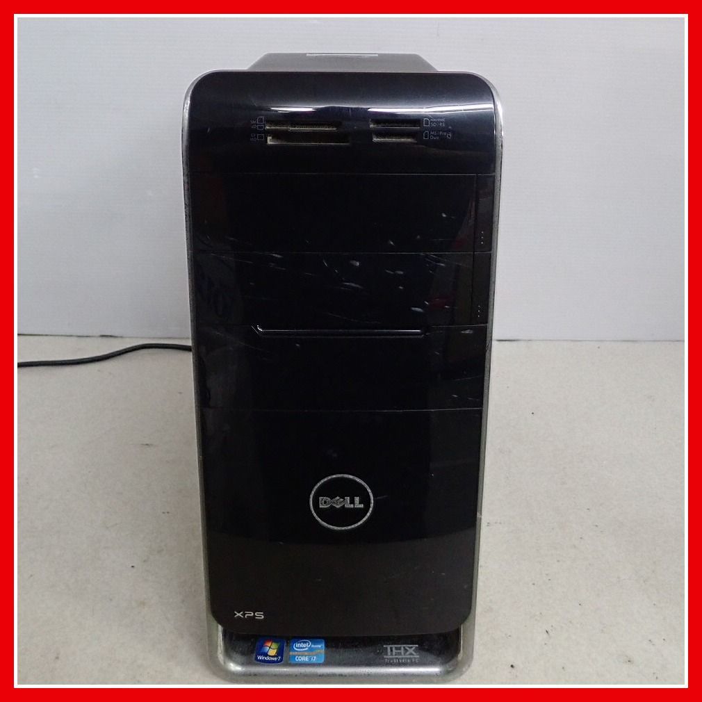 【全体的に状態が悪い】 DELL デスクトップパソコン XPS 8300 D03M i7 2600 メモリ 8G Radeon HD 6700 ...