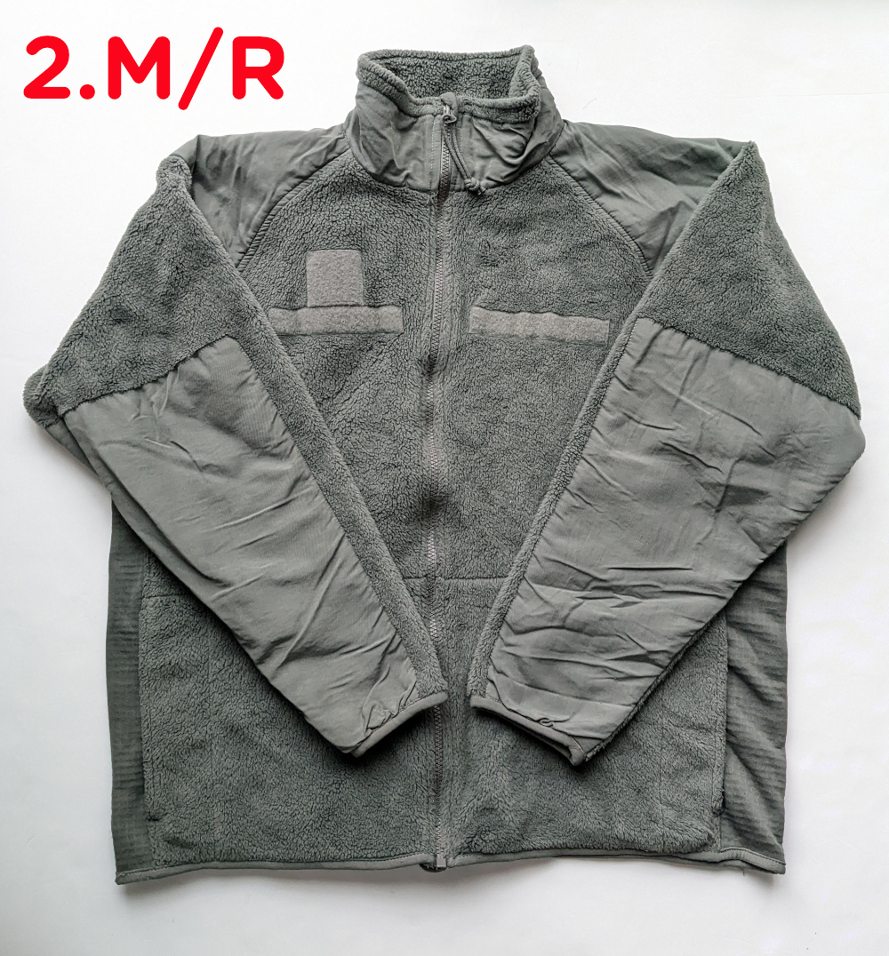 【目立った傷や汚れなし】2.Medium Regular 米軍支給品 アーミー ミリタリー フリースジャケット ECWCS GEN3 Level3 l3 polartec PECKHAM ...