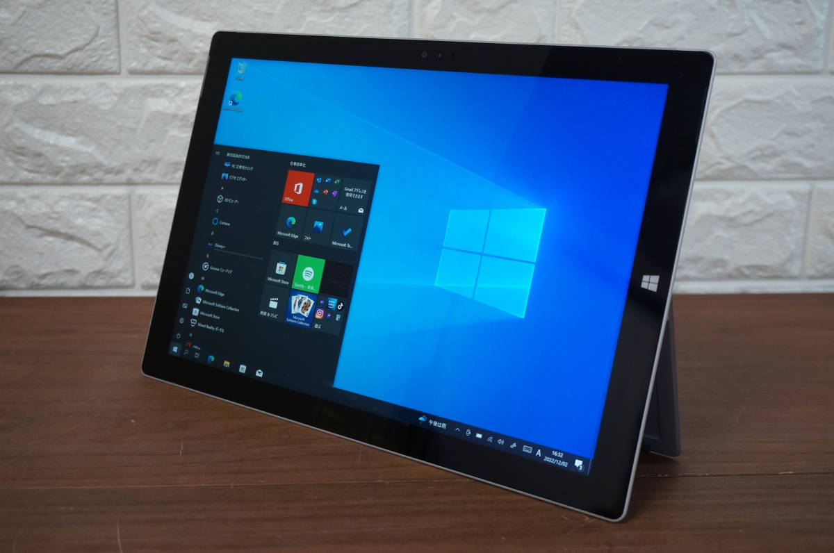 【やや傷や汚れあり】Microsoft Surface Pro 3 1631 《 Core i5-4300U 1.90GHz / 4GB / SSD 128GB / カメラ /Wi-Fi ...