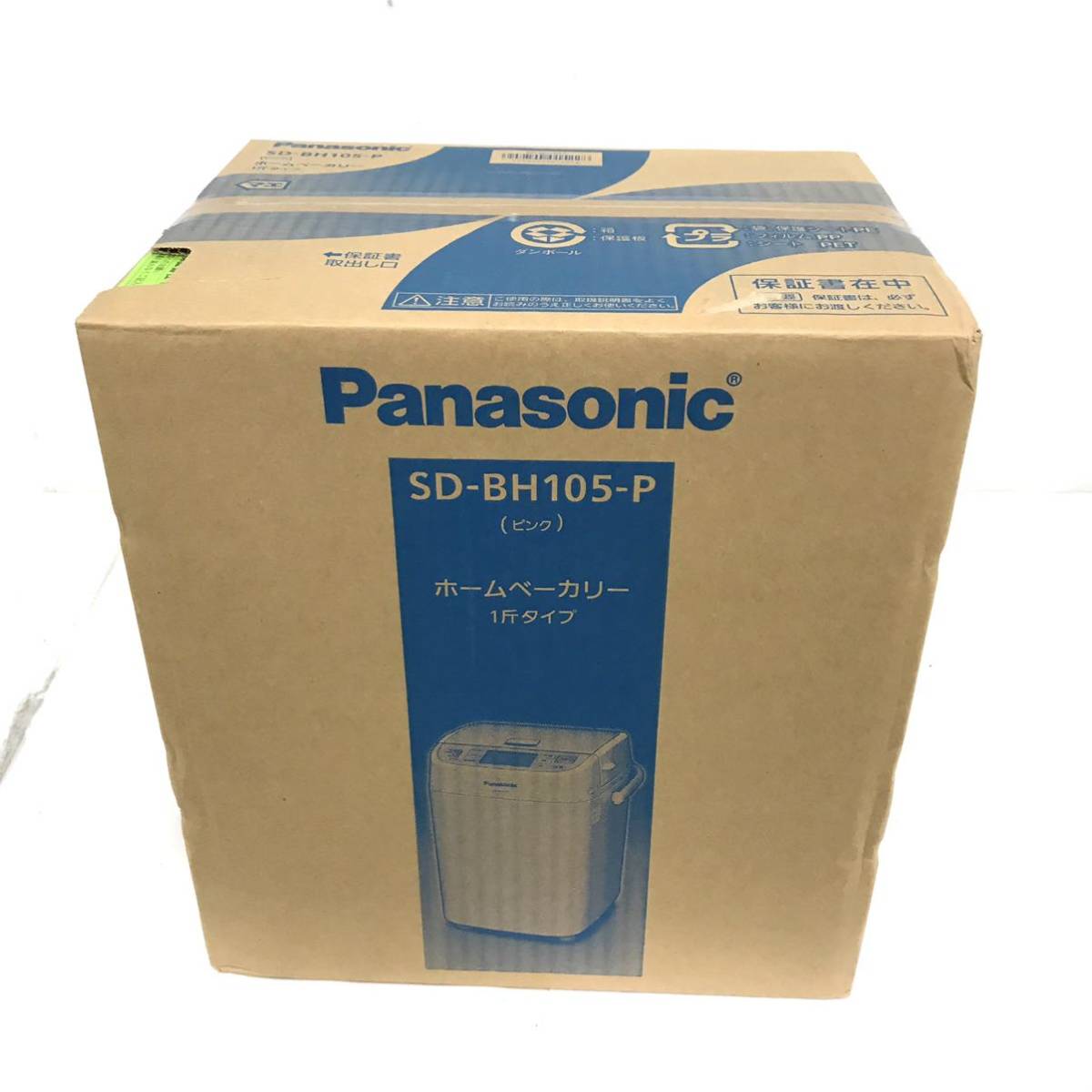 【未使用】未開封 パナソニック ホームベーカリー 1斤タイプ SD-BH105-P ピンク 現状品 カy17の落札情報詳細 - Yahoo!オークション落札価格検索 オークフリー