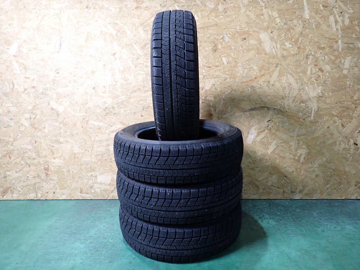 【傷や汚れあり】RB508【送料無料155/65R14】4本 ブリヂストン ブリザック VRX 中古 スタッドレスタイヤ 冬タイヤ★1円 ...