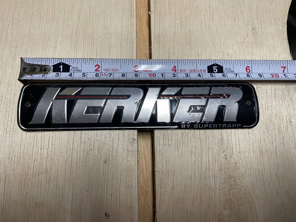 【未使用】KERKER カーカー エンブレム 送料無料 の落札情報詳細| ヤフオク落札価格情報 オークフリー