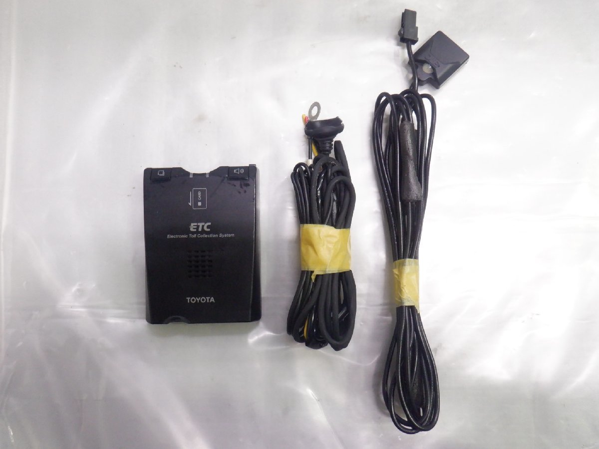 【目立った傷や汚れなし】☆作動確認済☆ TOYOTA トヨタ純正OP DENSO デンソー アンテナ分離型 ETC ユニット 08686-00241 ※軽自動車から取り外し※ の落札情報詳細 ...