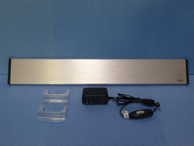 【中古】☆GEX ジェックス 水槽用照明 LEDライト『JL081-PCB』シルバー 60cm水槽用 熱帯魚 観賞魚 水草 動作品 中古☆ の落札情報詳細| ヤフオク落札価格情報 オークフリー