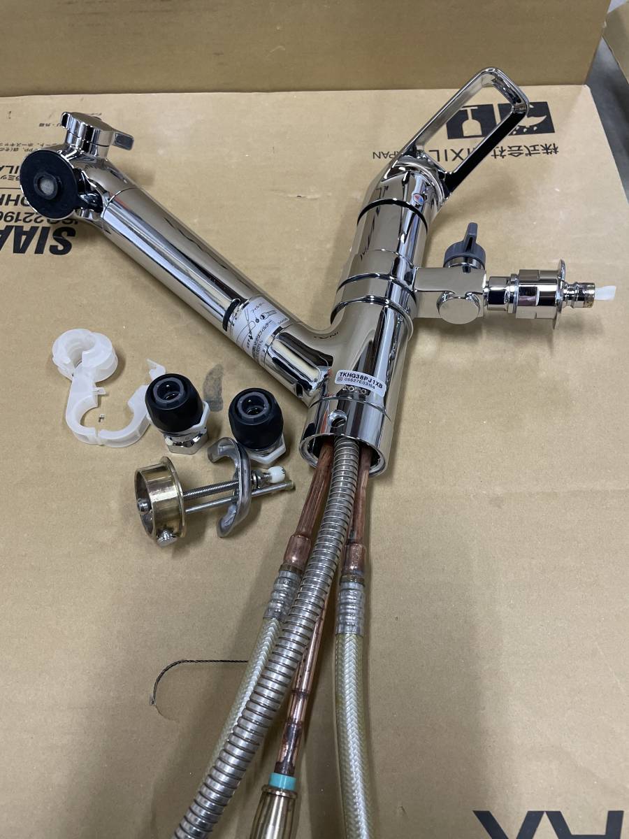 【未使用】新品未使用 TOTO キッチン台所用台付きシングルレバー混合栓 TKHG31P の落札情報詳細| ヤフオク落札価格情報 オークフリー