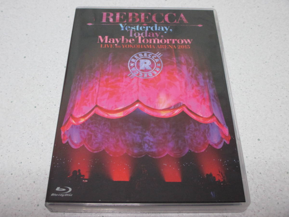 【目立った傷や汚れなし】REBECCA レベッカ BD+DVD 「Yesterday, Today, Maybe Tomorrow LIVE in YOKOHAMA ARENA 2015 ...
