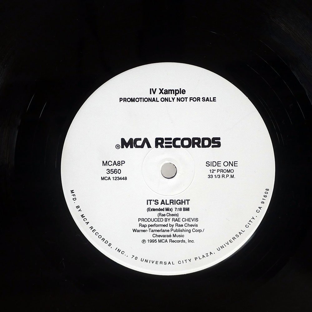 【やや傷や汚れあり】米 IV XAMPLE/IT'S ALRIGHT/MCA8P 3560の落札情報詳細 - ヤフオク落札価格検索 オークフリー
