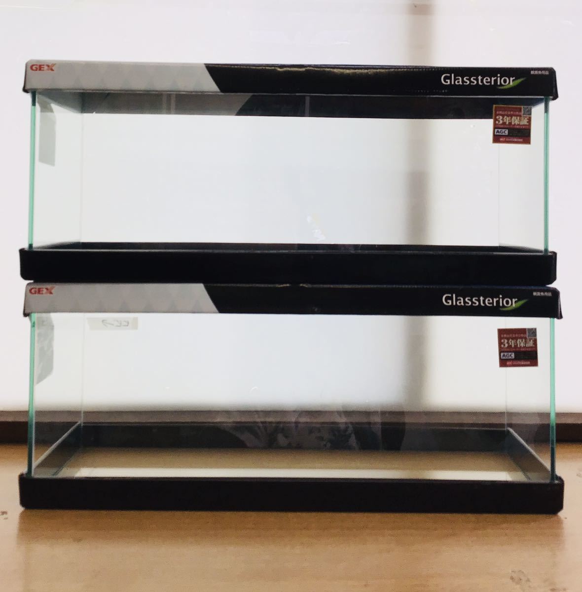 【未使用】2本セット GEX グラステリア スリム600 ②335 60×20×25cm 美しいノンフレーム水槽 水槽品質基準合格品 AGC高品質硝子使用 4972547021335の落札情報 ...