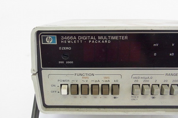 【傷や汚れあり】U073-S20-4445 HP 3466A DIGITAL MULTIMETER デジタルマルチメーター 現状品②＠の落札 ...