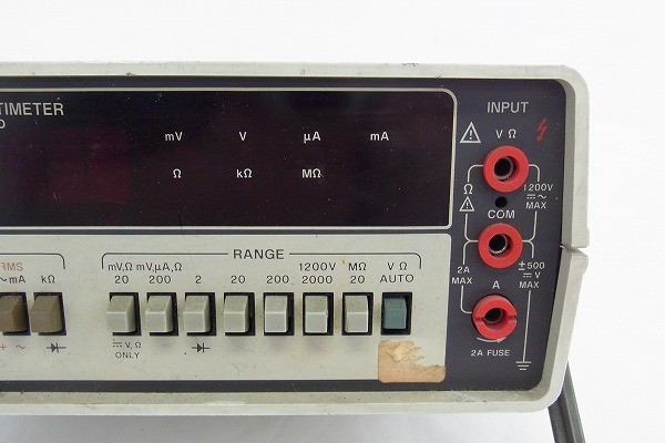 【傷や汚れあり】U073-S20-4445 HP 3466A DIGITAL MULTIMETER デジタルマルチメーター 現状品②＠の落札 ...