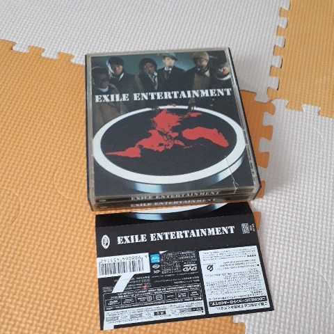 【目立った傷や汚れなし】EXILE CD＋DVD EXILE ENTERTAINMENT 初回限定盤 ATSUSHI 清木場俊介 HIRO LIVE TOUR 2003 cho cho ...
