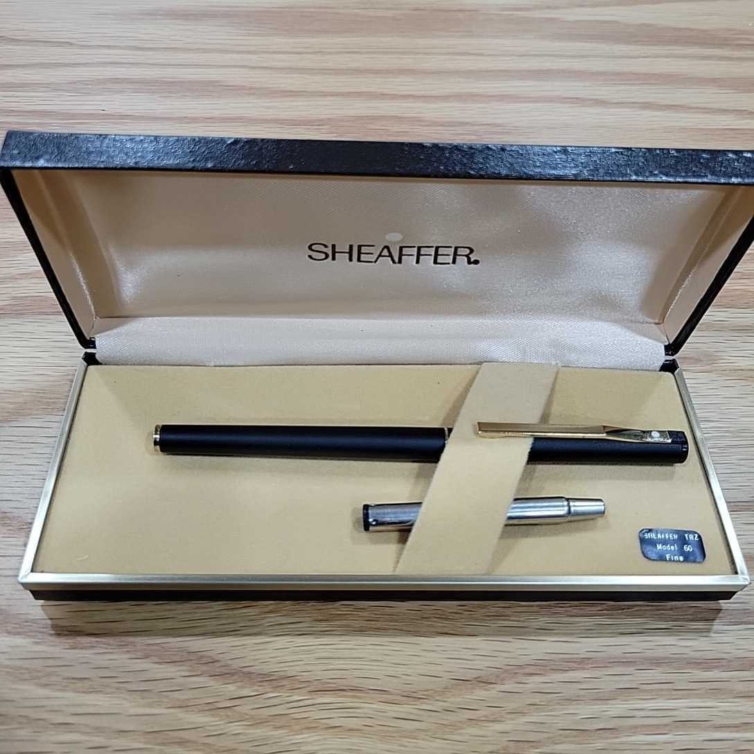 【やや傷や汚れあり】№5382 1円スタ USED インク切れ ケース付 SHEAFFER TRZ 万年筆 Model/60 の落札情報詳細 ...