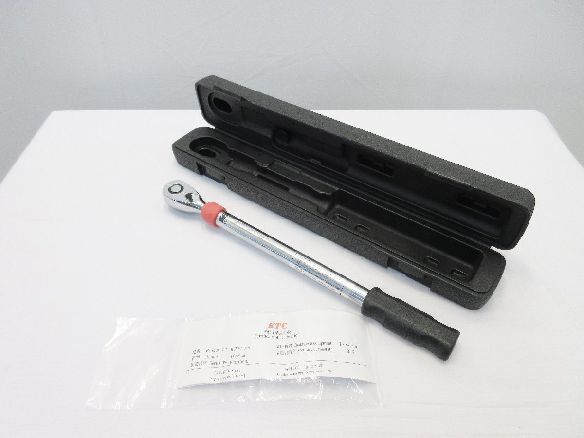【目立った傷や汚れなし】☆即決☆ トルクレンチ KTC 12.7mm (1/2インチ) ホイールナット WCMPA108 / 名古屋発 12-23 の落札情報詳細| ヤフオク落札価格情報 オークフリー
