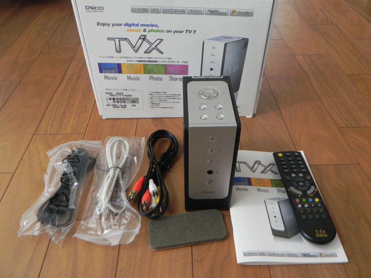 【やや傷や汚れあり】dvico TViX メディアプレイヤー M3000U 300GB HDD付きの落札情報詳細 - ヤフオク落札価格検索 ...