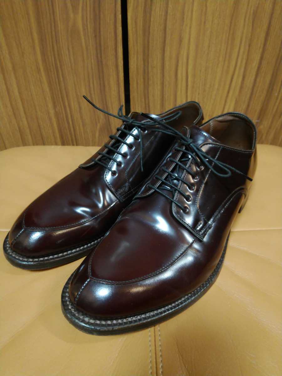 【傷や汚れあり】REGAL CLASSIC W179 リーガルクラシック コードバン Vチップシューズ サイズ26.5EEの落札情報詳細 - ヤフオク落札価格検索 オークフリー