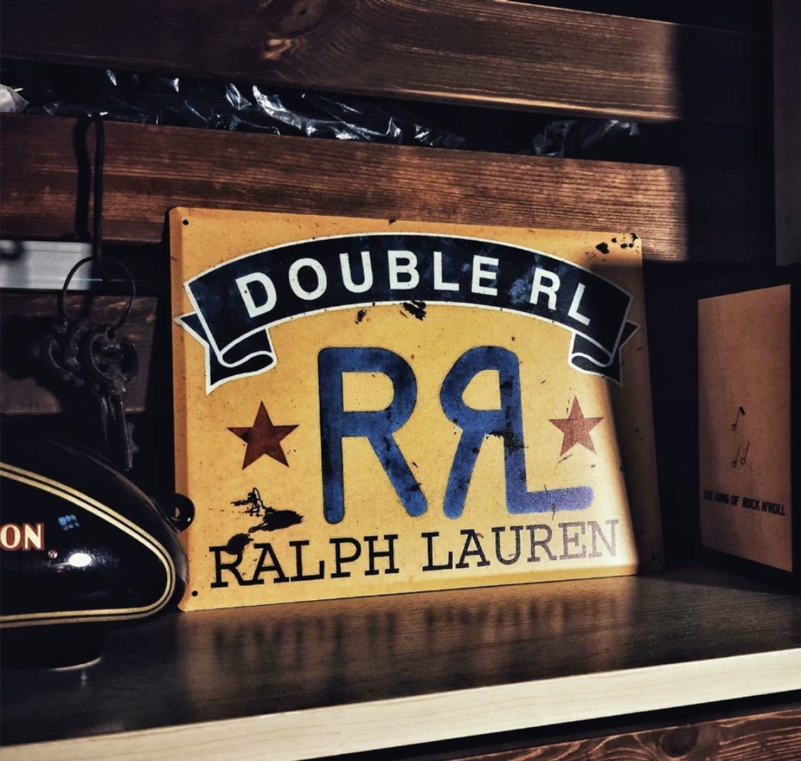 【未使用】DOUBLE RL ビルボード RRL 壁面ディスプレイの落札情報詳細 - ヤフオク落札価格情報 オークフリー