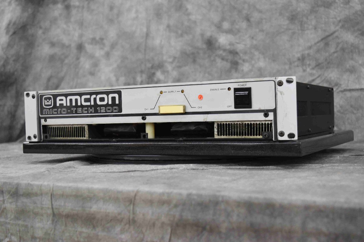 【傷や汚れあり】F☆crown AMCRON アムクロン MICRO-TECH 1200 パワーアンプ ☆中古☆の落札情報詳細 - Yahoo ...