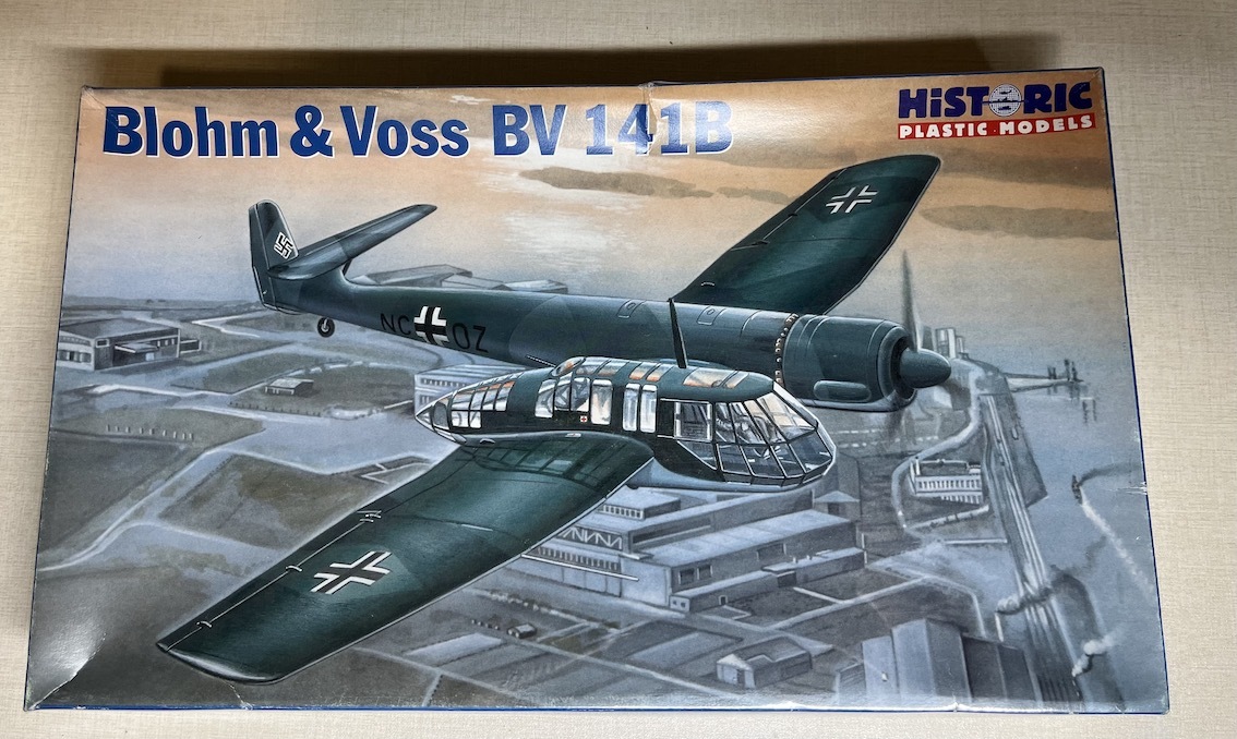 【未使用】1/48 HiPM ブローム＆ボス BV-141B ドイツ空軍の偵察機。コレクターズアイテム 未組立、未開封。 の落札情報詳細 ...