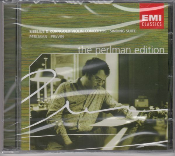【未使用】[CD/Emi]シベリウス:ヴァイオリン協奏曲ニ短調Op.47他/I.パールマン(vn)&A.プレヴィン&ピッツバーグ交響楽団 1979.2他の落札情報詳細 - ヤフオク落札価格検索 ...