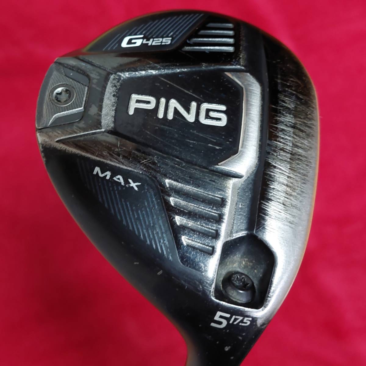 【やや傷や汚れあり】 希少！PING G425 22° ＃4 PING TOUR 173-85 R シャフト アーコスグリップ 売り切り！大人気モデル G410 G430 ALTA JCB S ...