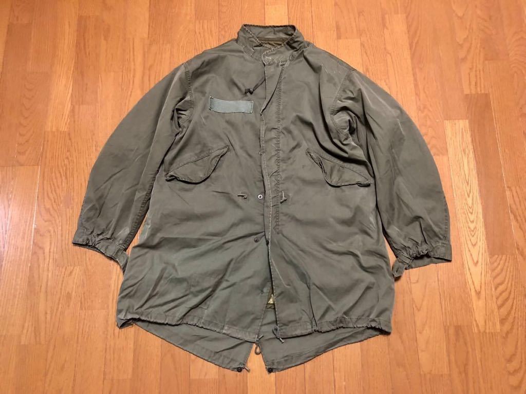 【傷や汚れあり】M-65 ライナーセット 70s 80s US ARMY EXTREME COLD WEATHER PARKA SMALL モッズコート フィッシュテール ミリタリー ...
