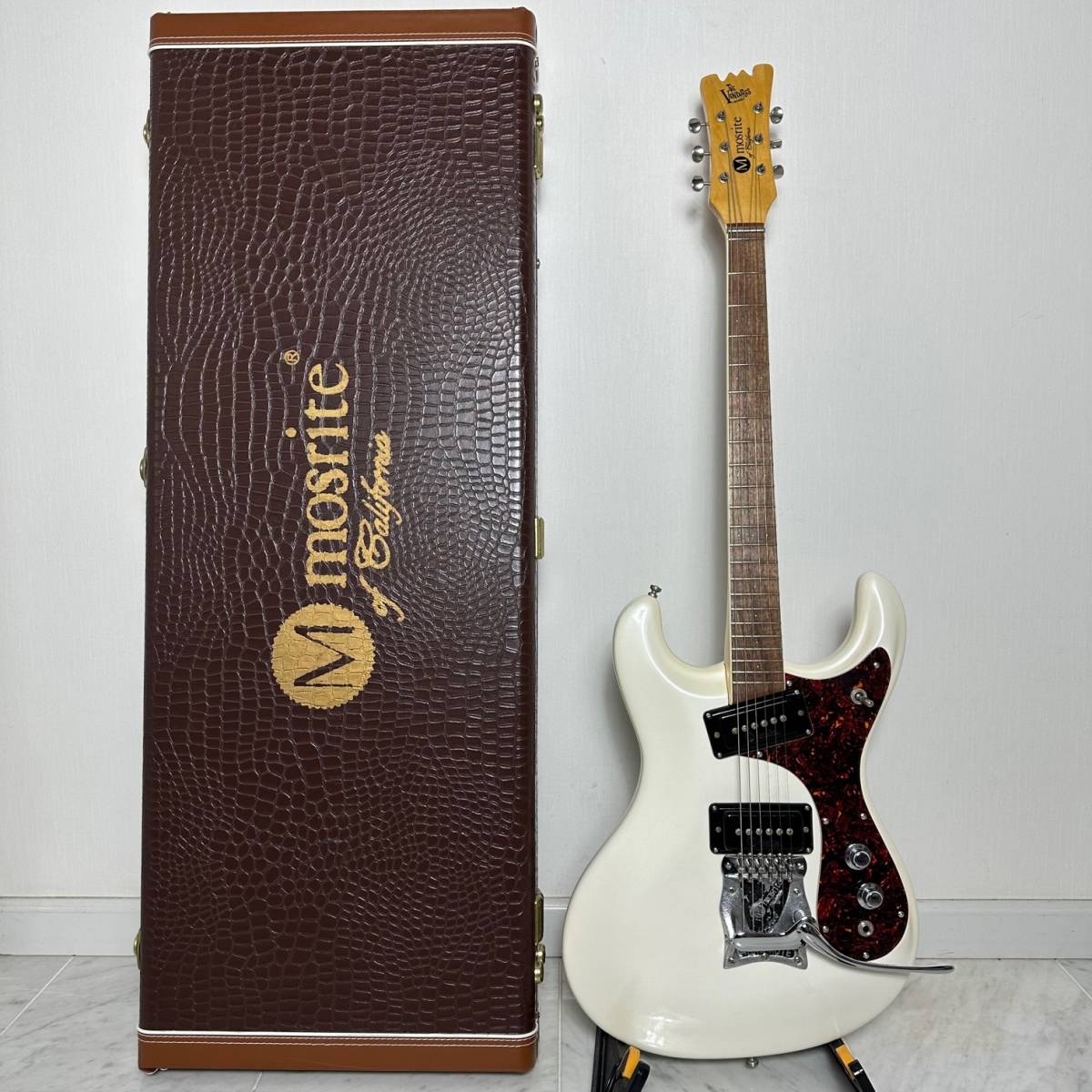 【やや傷や汚れあり】希少 Mosrite モズライト USA製 V-65 REISSUE オリジナルワニ革風 専用ハードケース付の落札情報詳細 ...