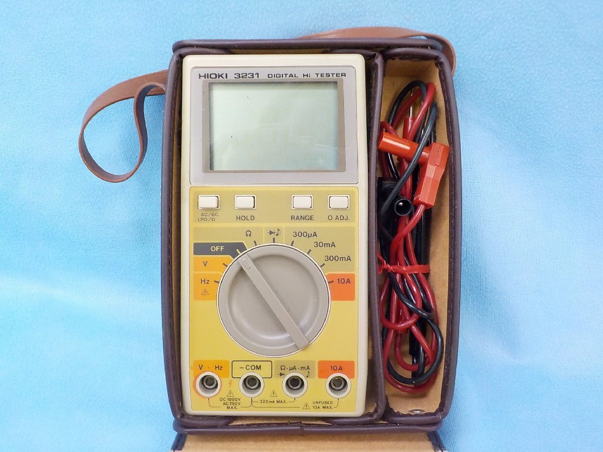 【傷や汚れあり】HIOKI クランプメーター 日置デジタル・クランプ・オン・ハイテスター3261 中古 正常動作品の落札情報詳細 - ヤフオク ...