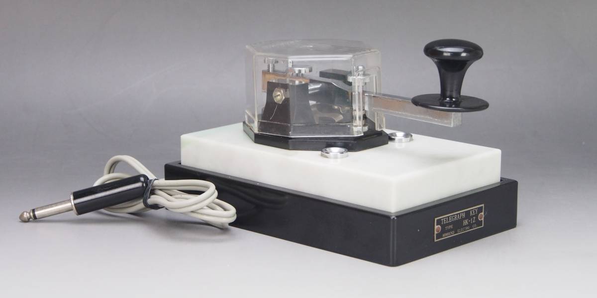 【傷や汚れあり】AZ-427 HI-MOUND ハイモンド 電鍵 TELEGRAPH KEY Model HK-1Z アマチュア無線 モールス ...