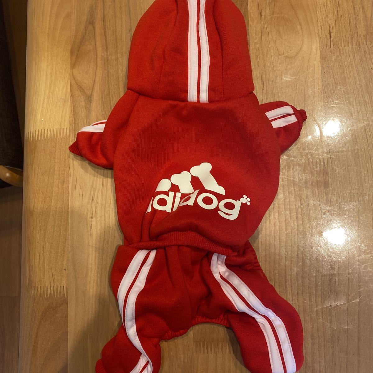 【未使用】★かわいいペット服★adidog★パーカー★犬服★★の落札情報詳細 - ヤフオク落札価格検索 オークフリー