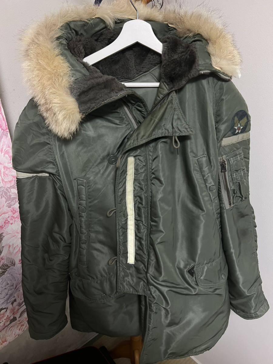 【目立った傷や汚れなし】米軍実物スカイラインクロージング社 1961年製造N-3B XL size状態最高 ヴィンテージ 希少リフレクター仕様 の落札情報詳細| ヤフオク落札価格情報 オークフリー