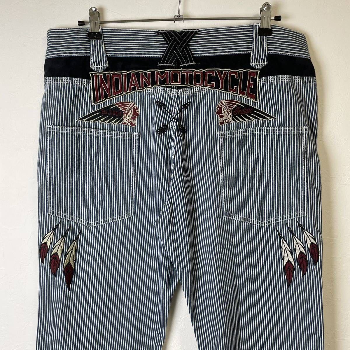 【やや傷や汚れあり】インディアンモーターサイクル ワッフル ロングスリーブ Tシャツ Indian Motocycle Co.,Inc. 東洋 ...