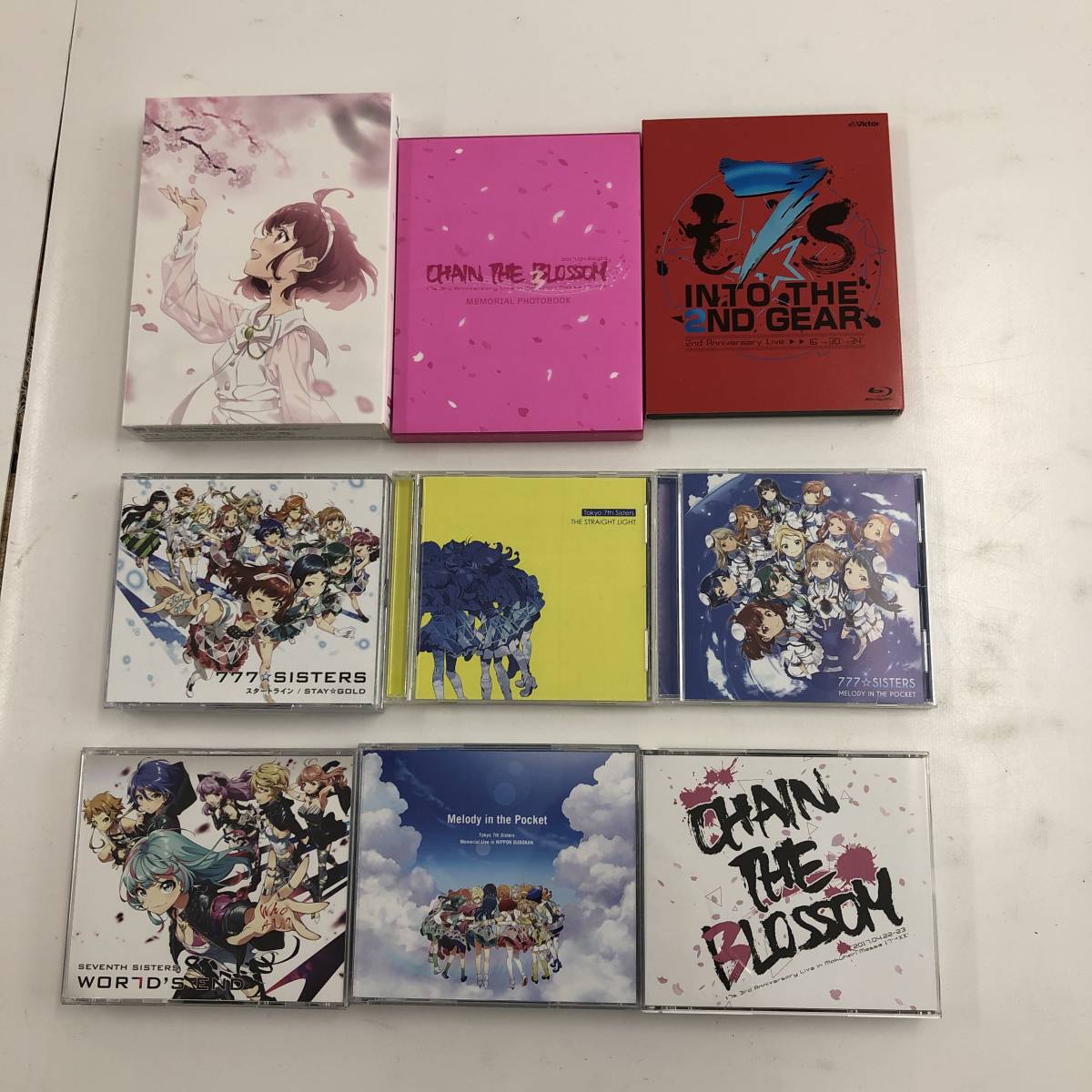 【やや傷や汚れあり】Tokyo 7th シスターズ Blu-ray CDまとめ売り (2nd 3rd Anniversary Live 、ハルカゼ、・・他) 【中古品】 の落札情報詳細 ...