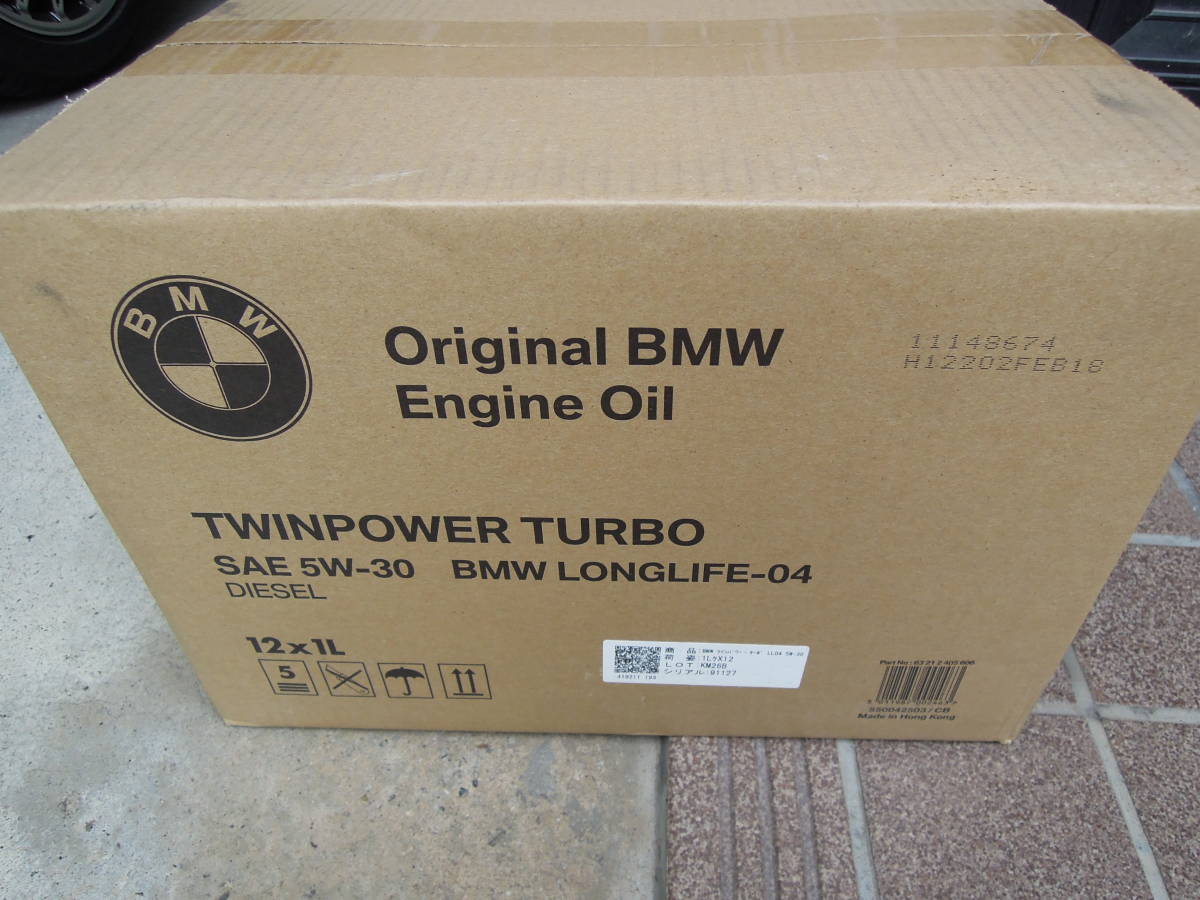 【未使用】☆ 激安 BMW純正 ディーゼルエンジンオイル 5W-30 TWIN POWER TURBO LL04 12本入り☆の落札情報詳細 ...