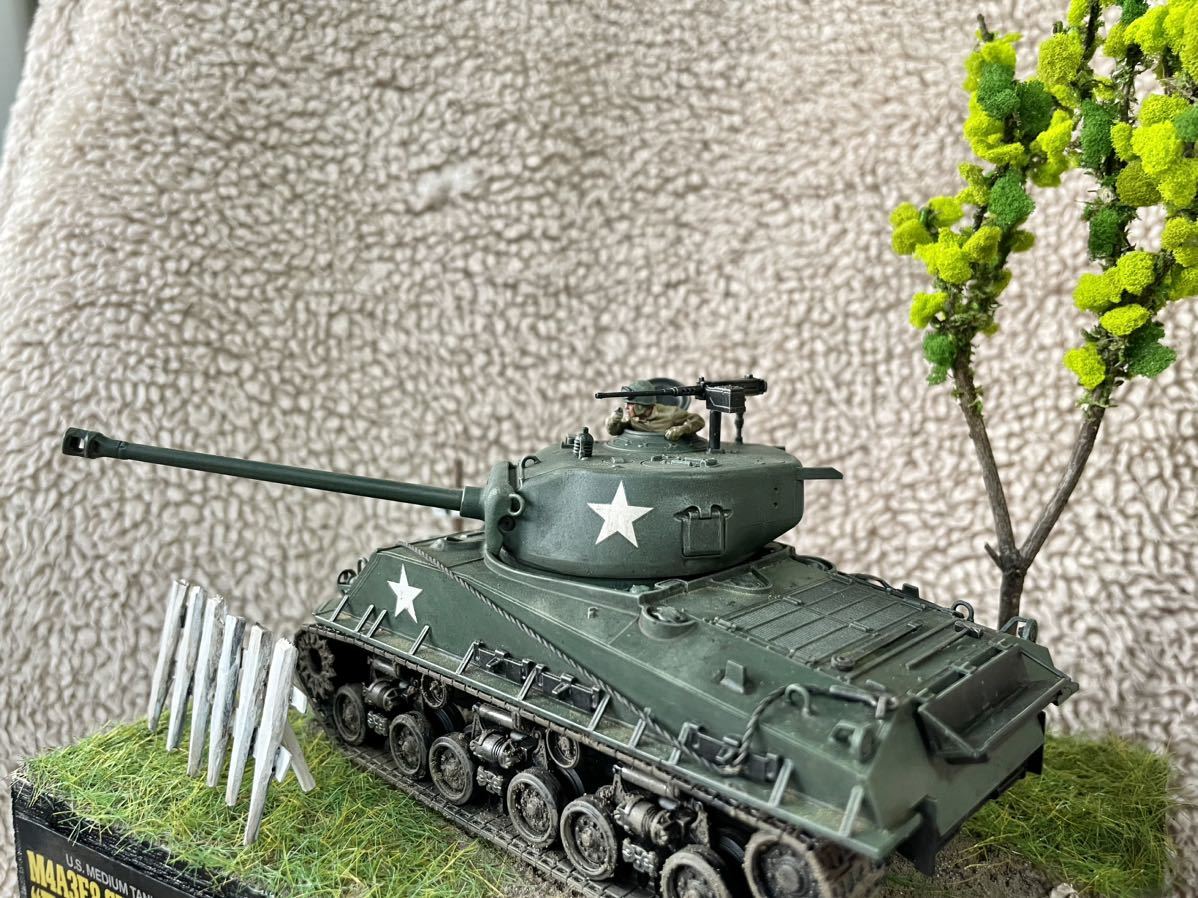 【未使用】タミヤ TAMIYA 完成品 1/48ジオラマ [アメリカ戦車 M4A3E8 シャーマン イージーエイト]の落札情報詳細 - Yahoo!オークション落札価格検索 オークフリー