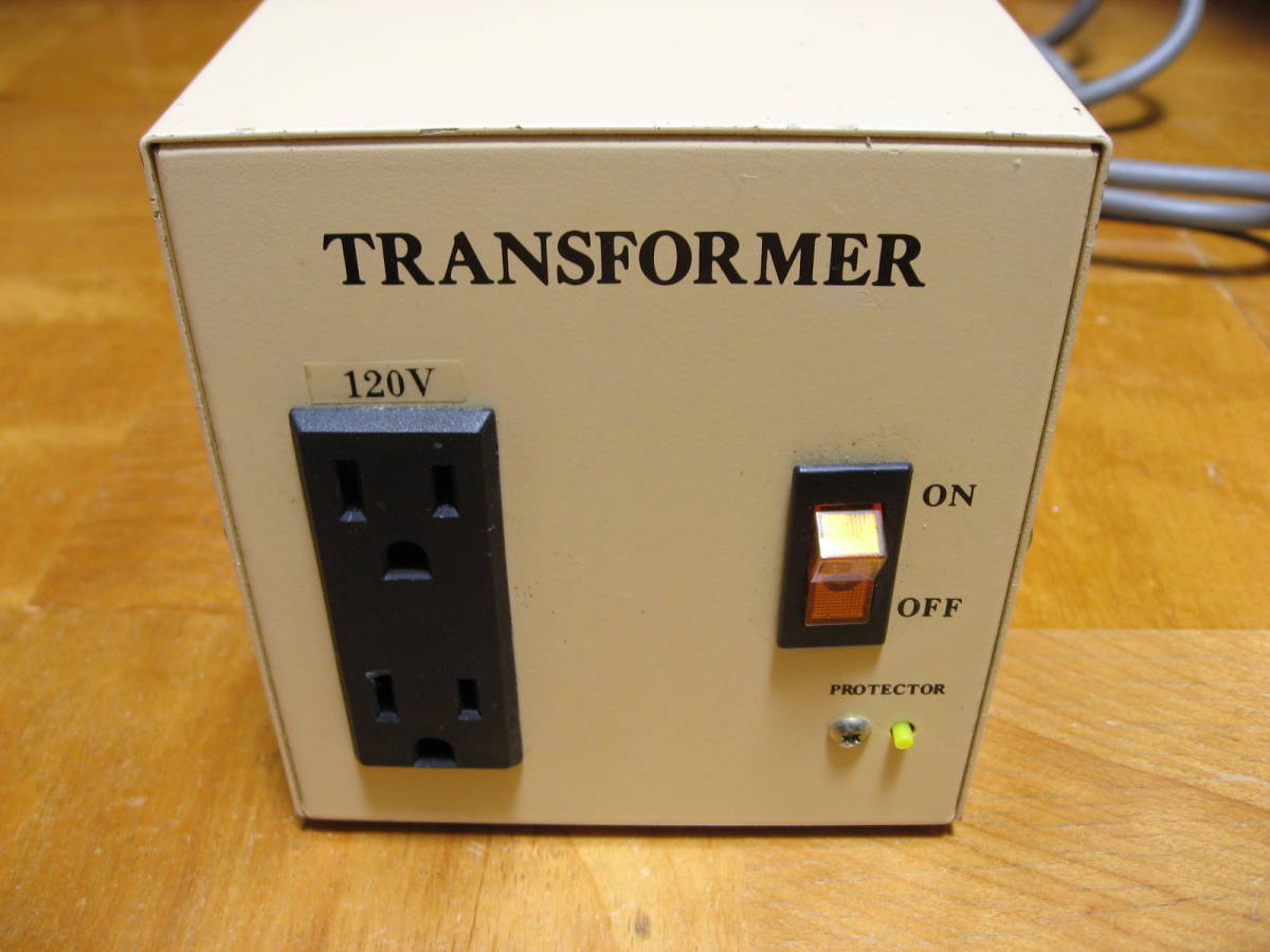 【目立った傷や汚れなし】良品 トヨデン Toyozumi Jp1500u トランスフォーマー 昇圧トランス Input 100v