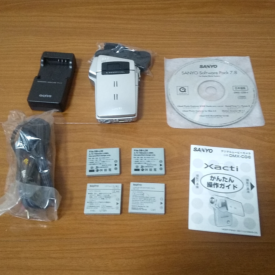 【やや傷や汚れあり】SANYO Xacti DMX-CG6 サンヨー ザクティ 防水 ビデオカメラの落札情報詳細 - Yahoo!オークション落札価格検索 オークフリー