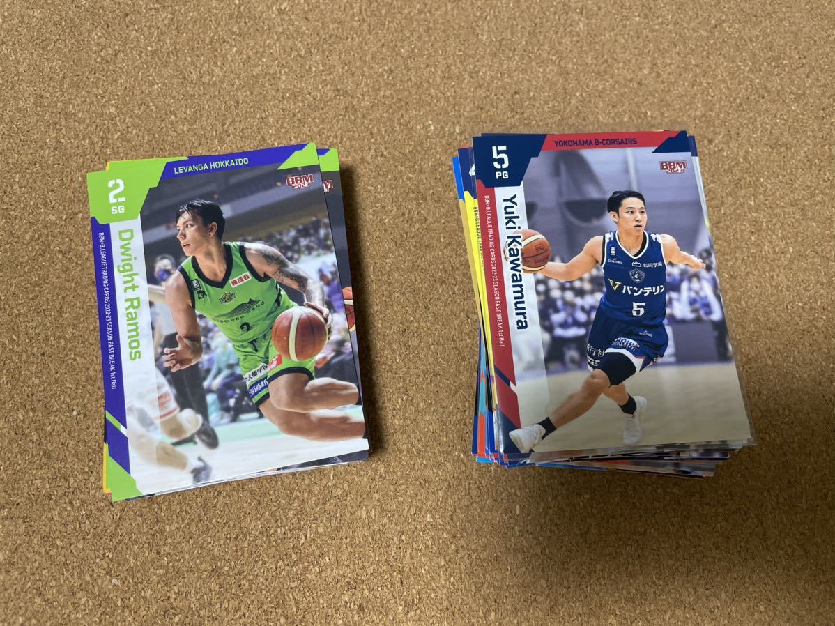【未使用】2022-2023BBM SEASON FAST BREAK 1st Half B．LEAGUE レギュラーコンプリートセット86種 ...