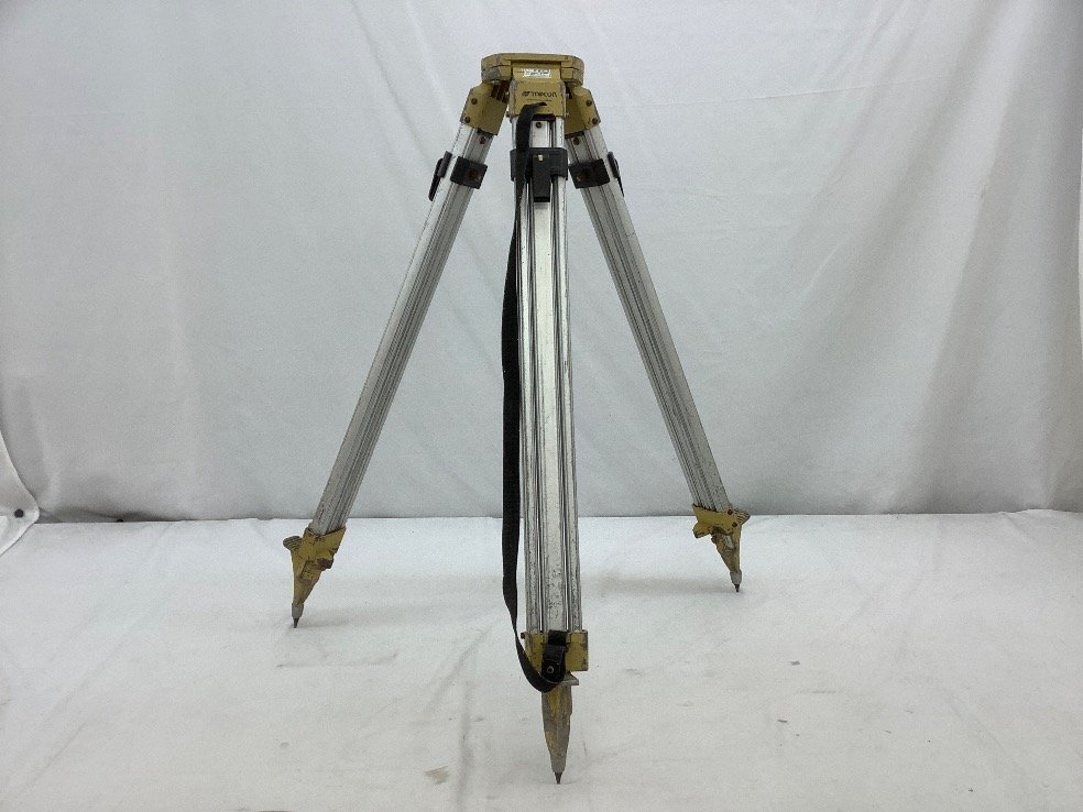 【傷や汚れあり】TOPCON 測量用アルミ三脚/測量機器 TP-110 動作未確認 中古品 ACBの落札情報詳細 - Yahoo!オークション ...
